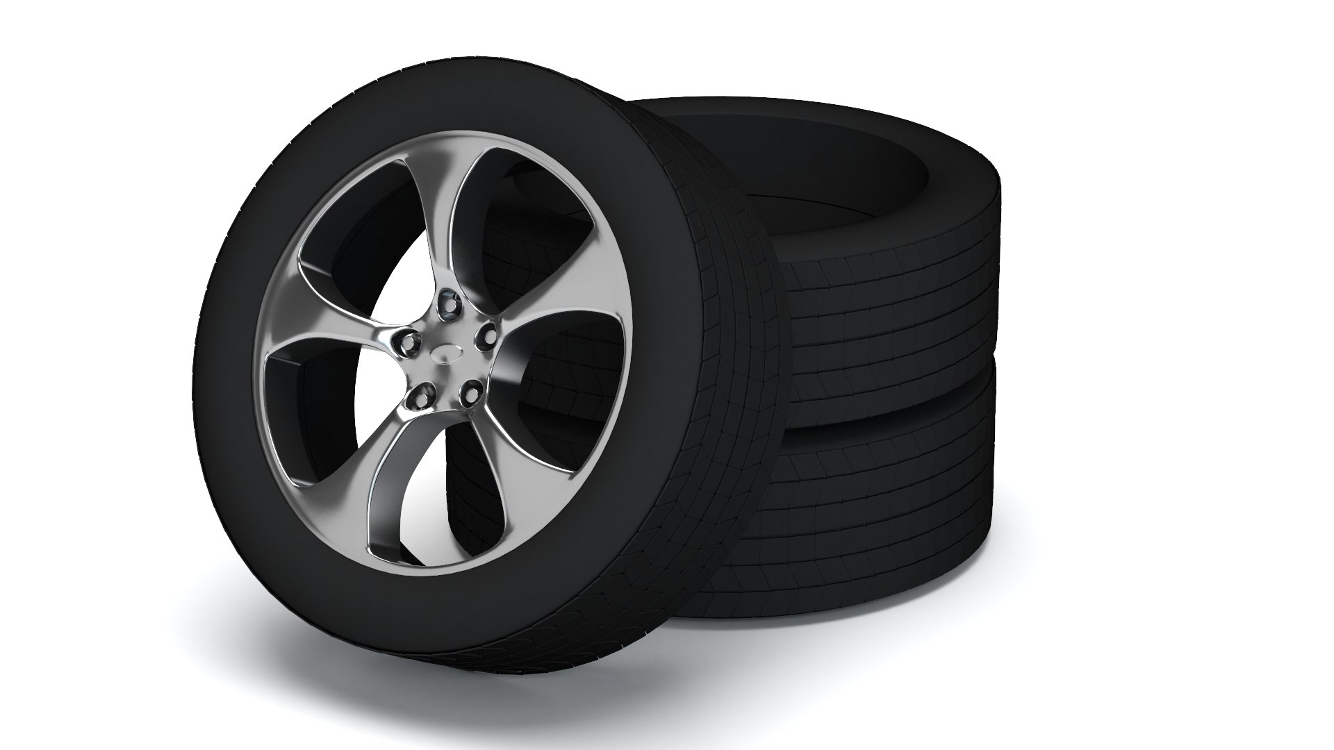 Car Tire 3D Model - TurboSquid 2052004