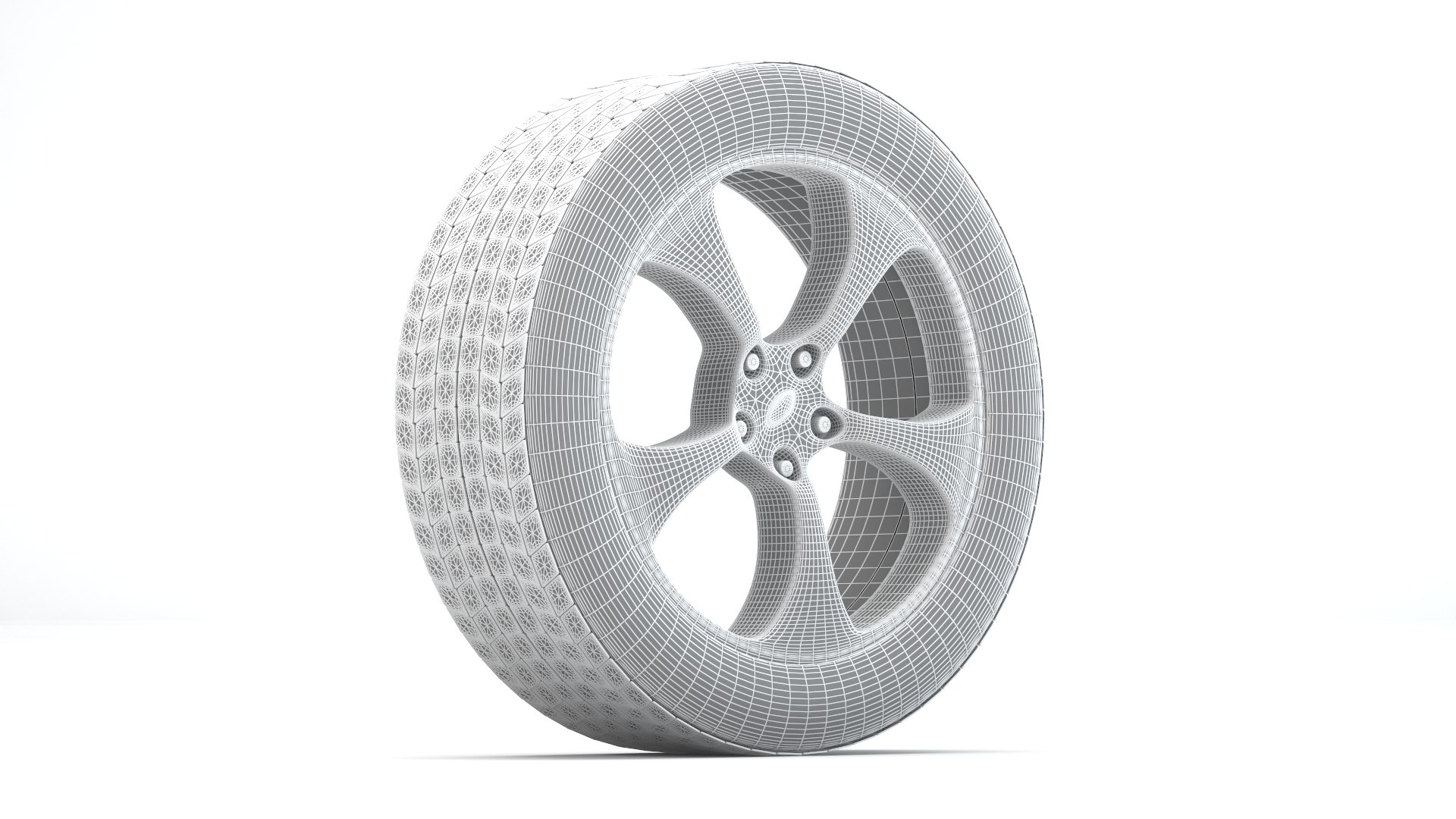 Car Tire 3D Model - TurboSquid 2052004