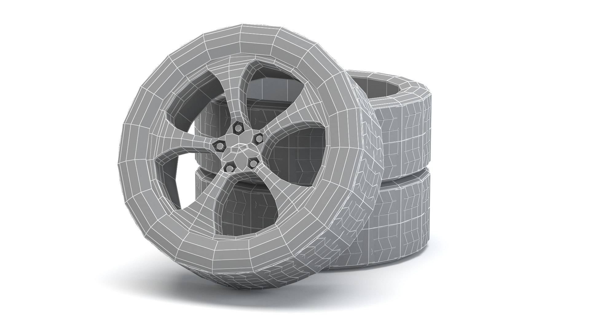 Car Tire 3D Model - TurboSquid 2052004