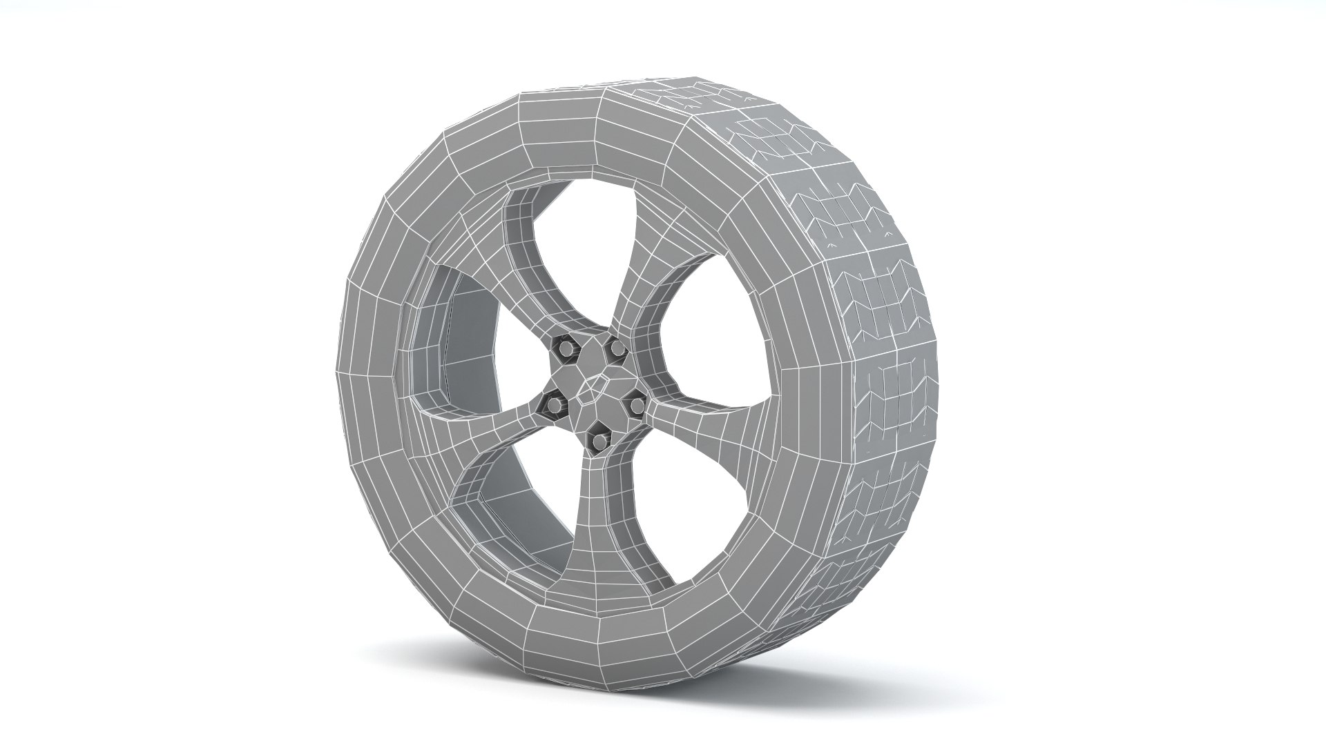 Car Tire 3D Model - TurboSquid 2052004