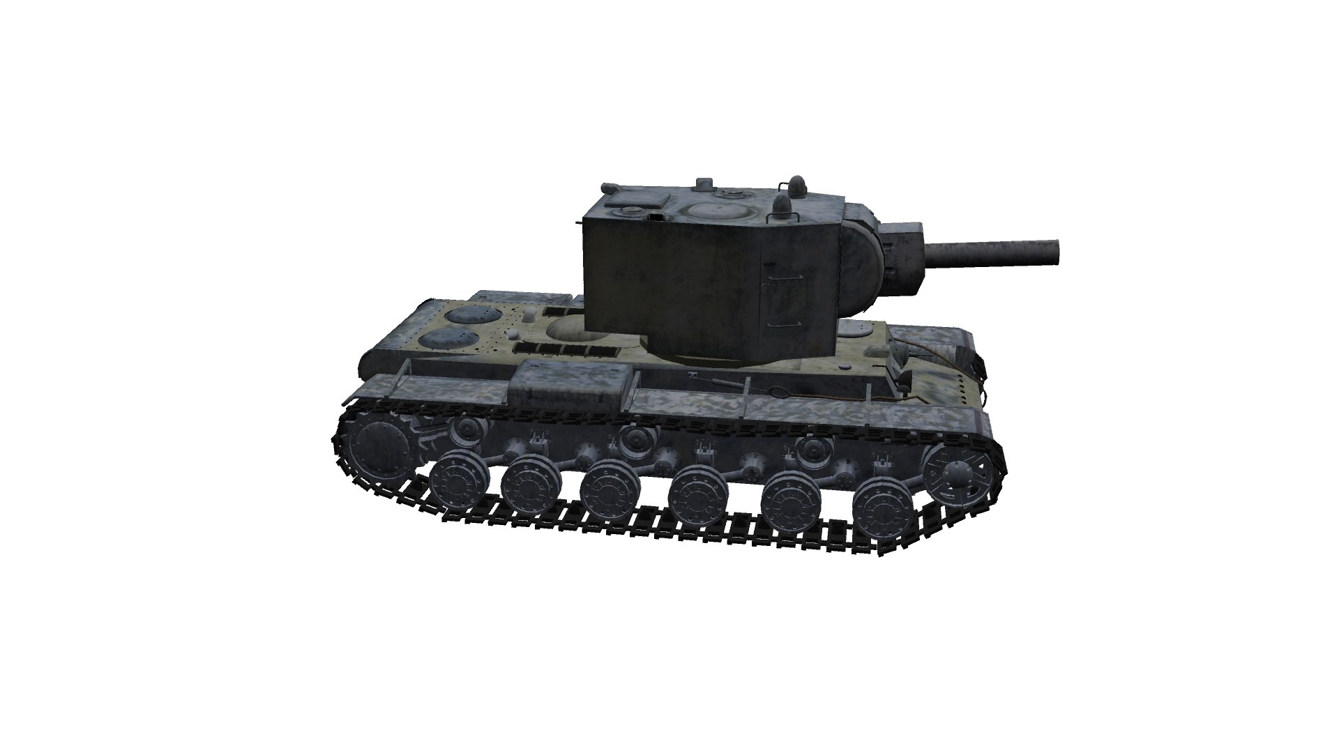 Soviet Tank Kliment Voroshilov 3D Model - TurboSquid 1160884
