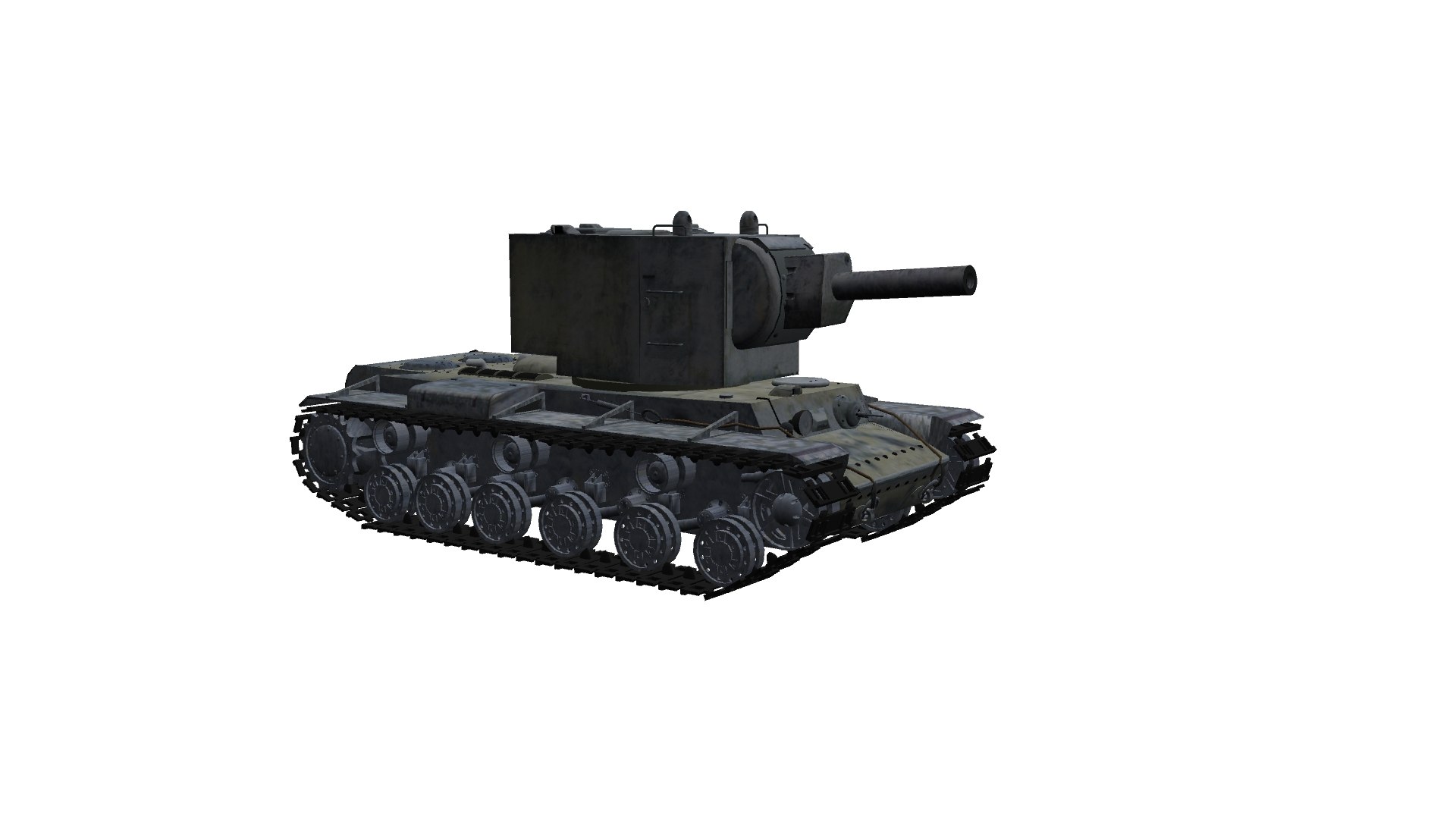 Soviet Tank Kliment Voroshilov 3D Model - TurboSquid 1160884