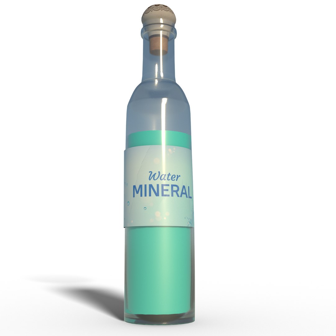 modelo 3d Fancy Glass Bottle - TurboSquid 2077456