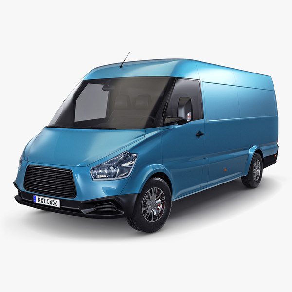 modelo 3d Generic Commercial Cargo Van M 1 - TurboSquid 1965551