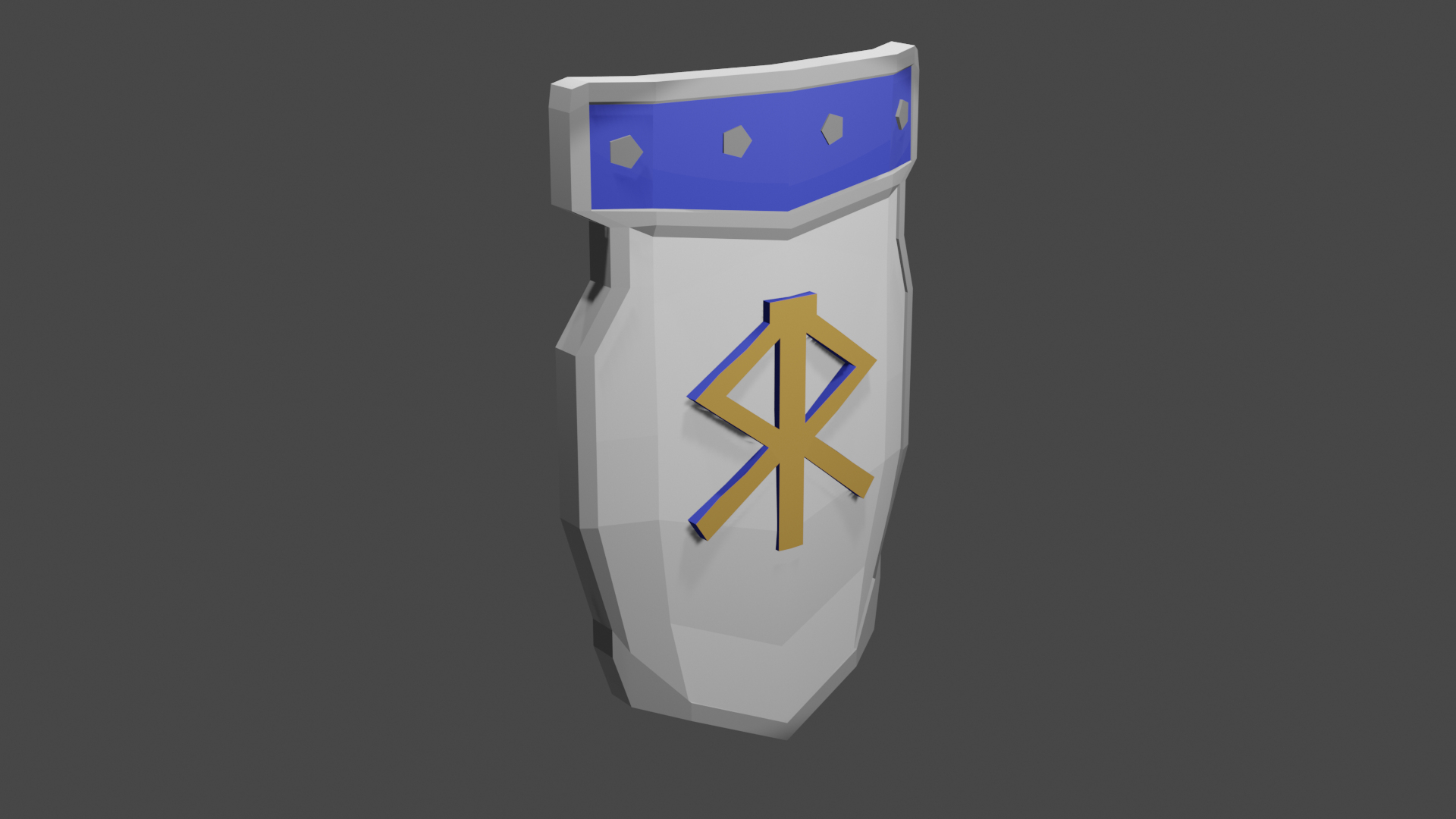 Free LOW POLY Paladin Shield 3D Model - TurboSquid 2132996
