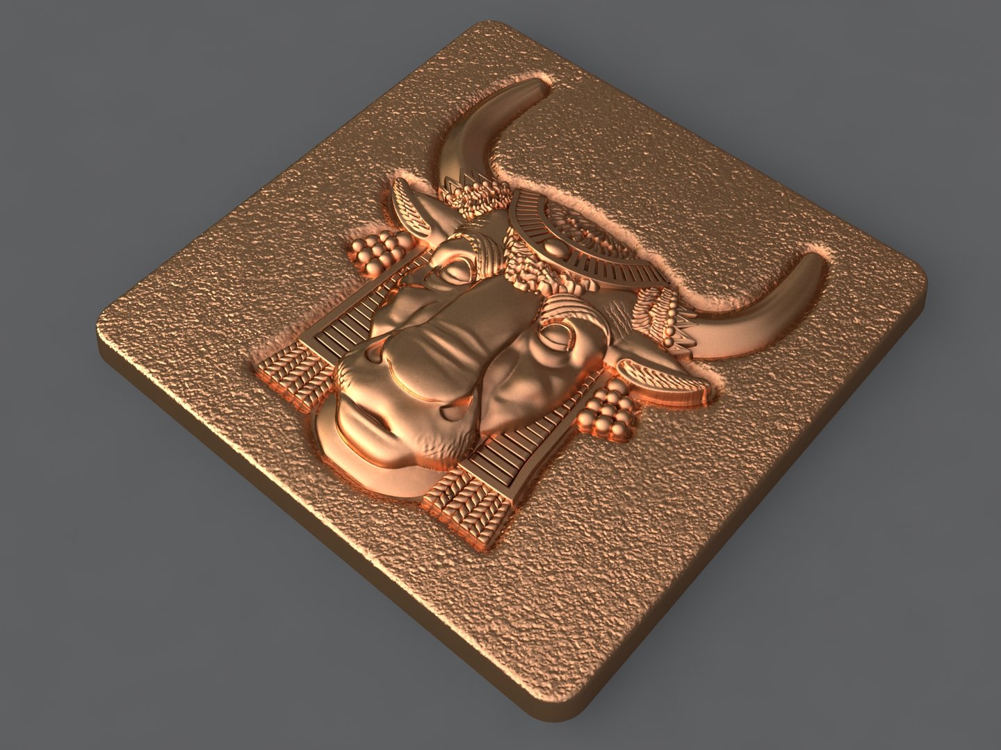 Egyptian Bull 3D Model - TurboSquid 1508282