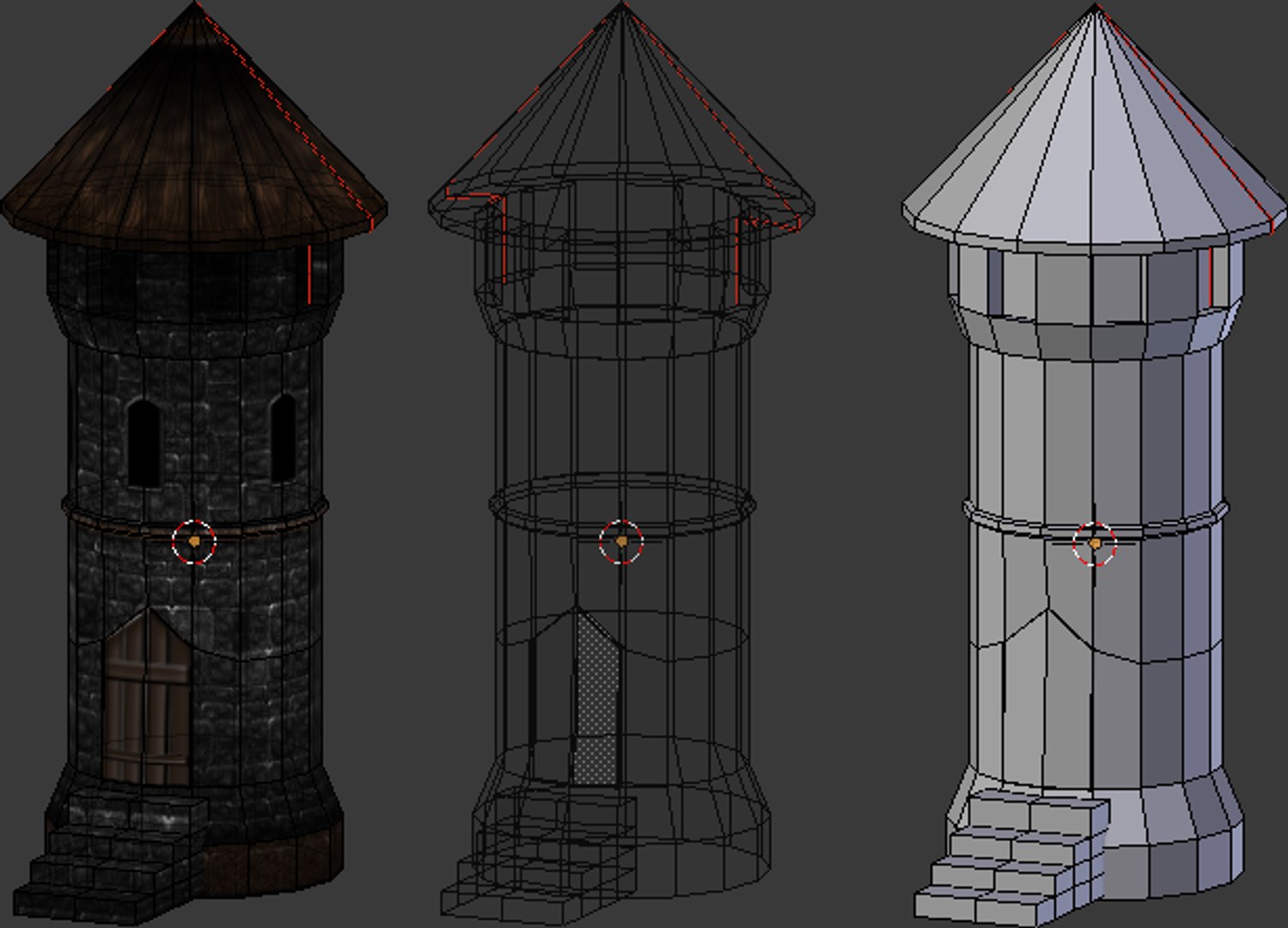 3d Medieval Rpg Tower
