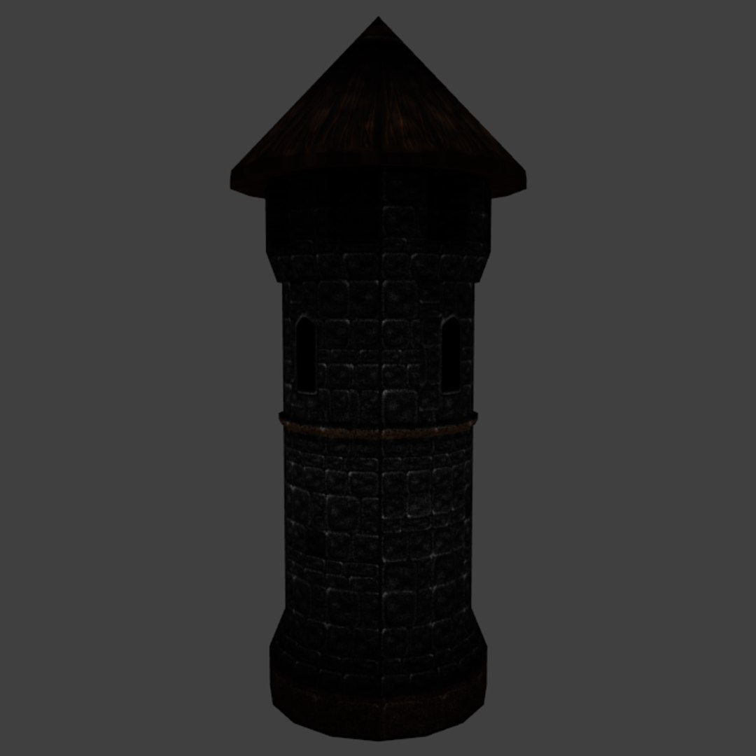 3d Medieval Rpg Tower
