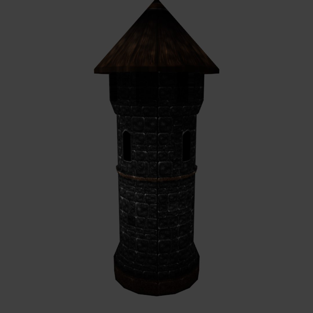 3d Medieval Rpg Tower