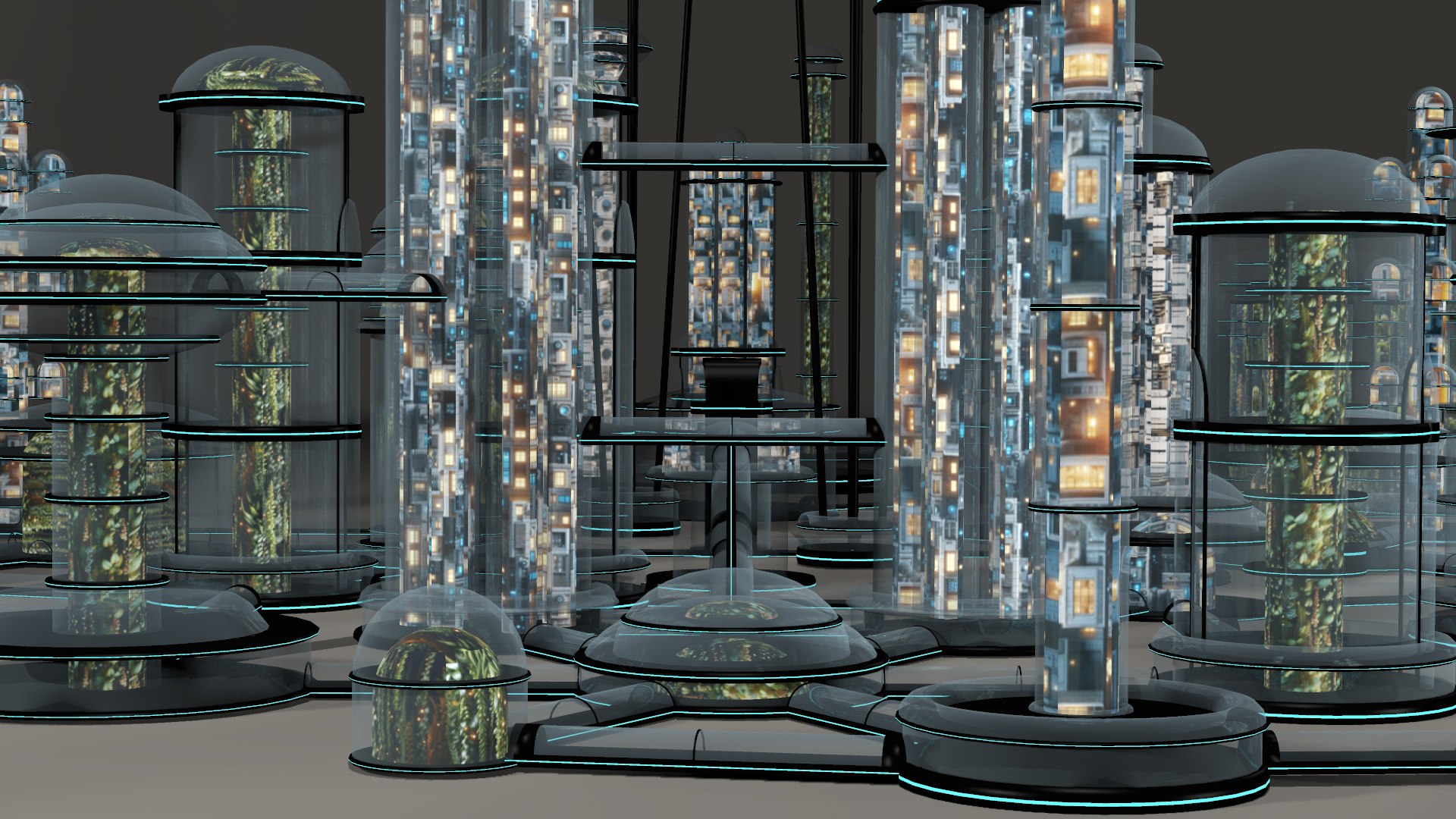 Underwater City 3D Model - TurboSquid 2399607