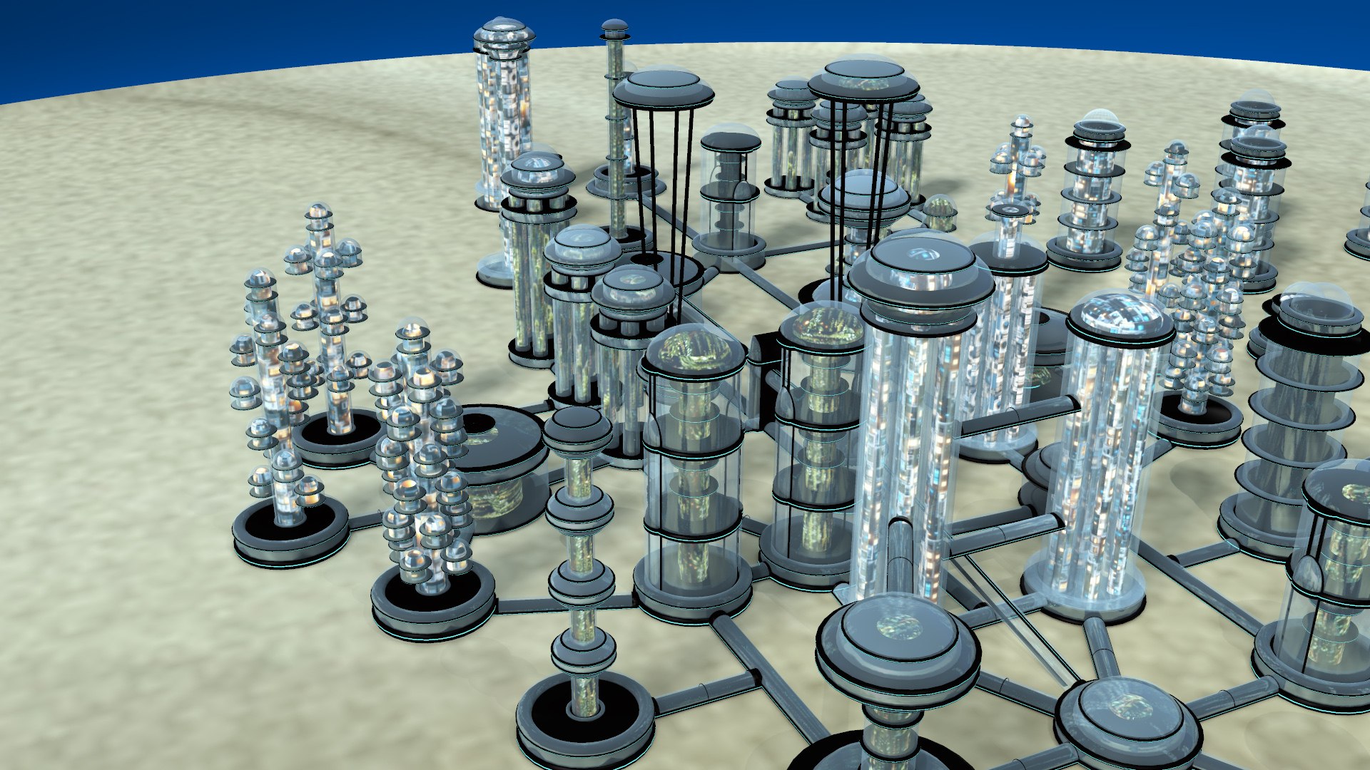 Underwater City 3D Model - TurboSquid 2399607