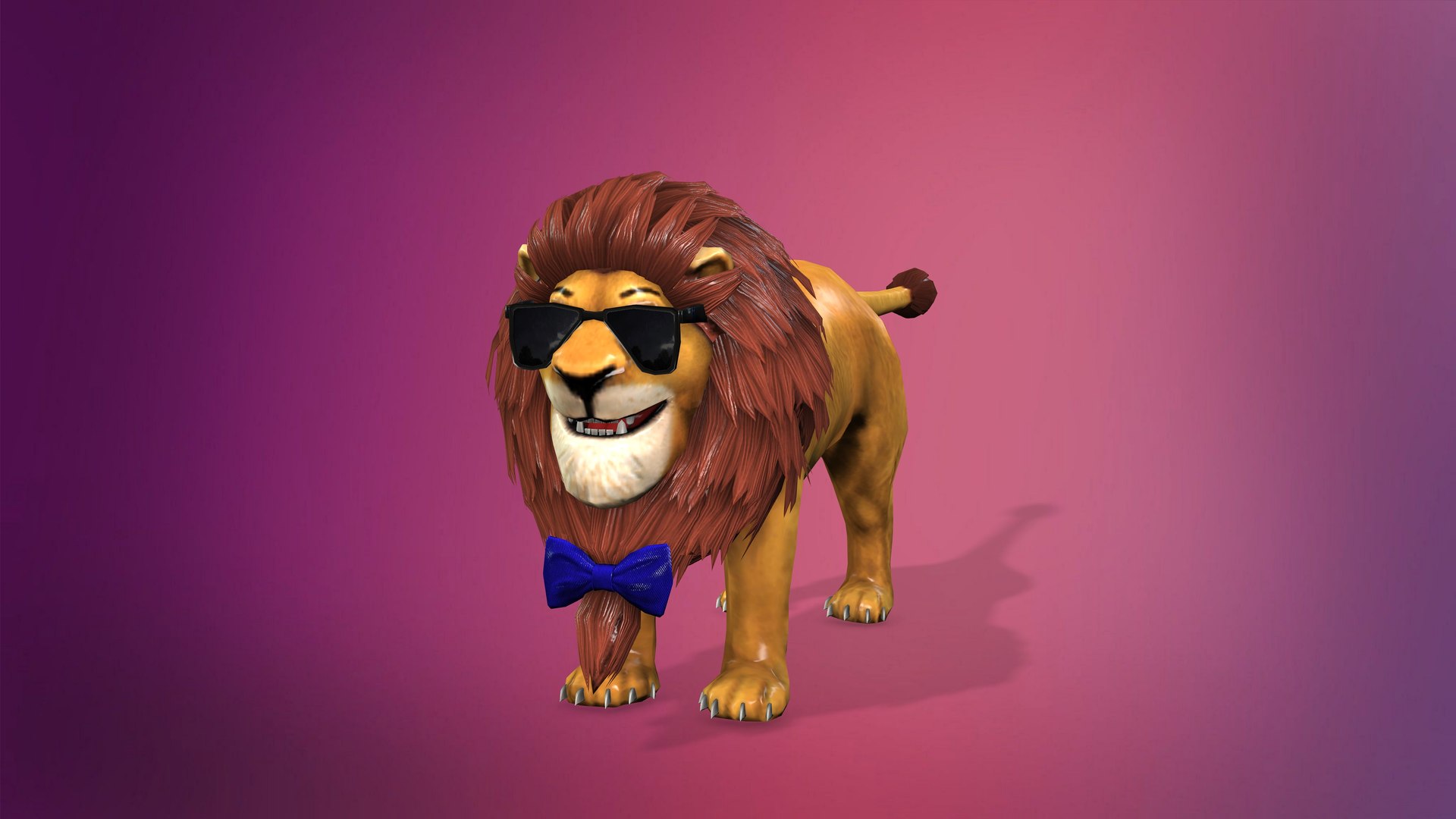 Lion Cartoon Model - TurboSquid 1704609