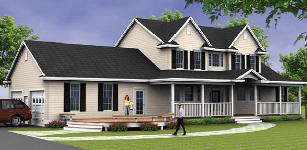 house home building 3d model