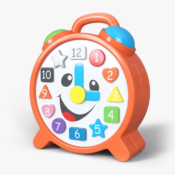 3D Toy Clock - TurboSquid 1879019