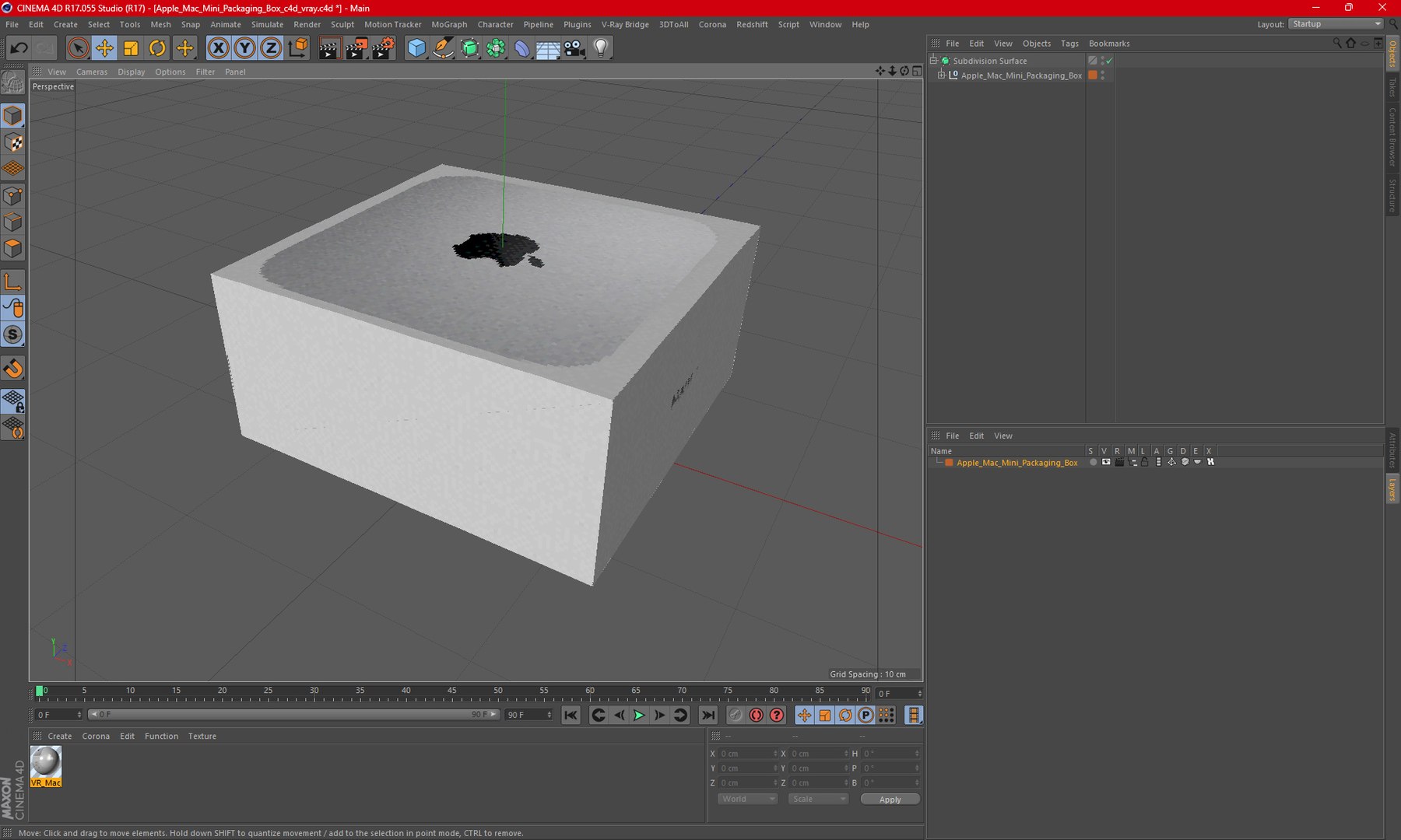 Apple Mac Mini Packaging Box Model - TurboSquid 2216703