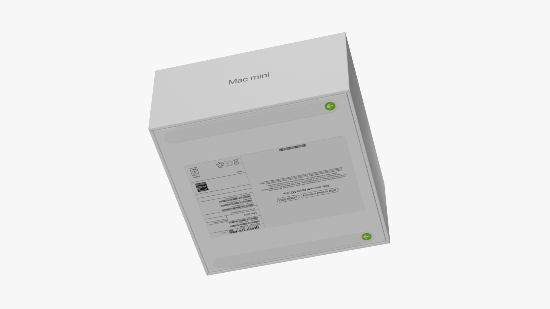 Apple Mac Mini Packaging Box Model - TurboSquid 2216703