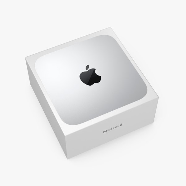 modelo 3d Caja de embalaje Apple Mac Mini - TurboSquid 2216703