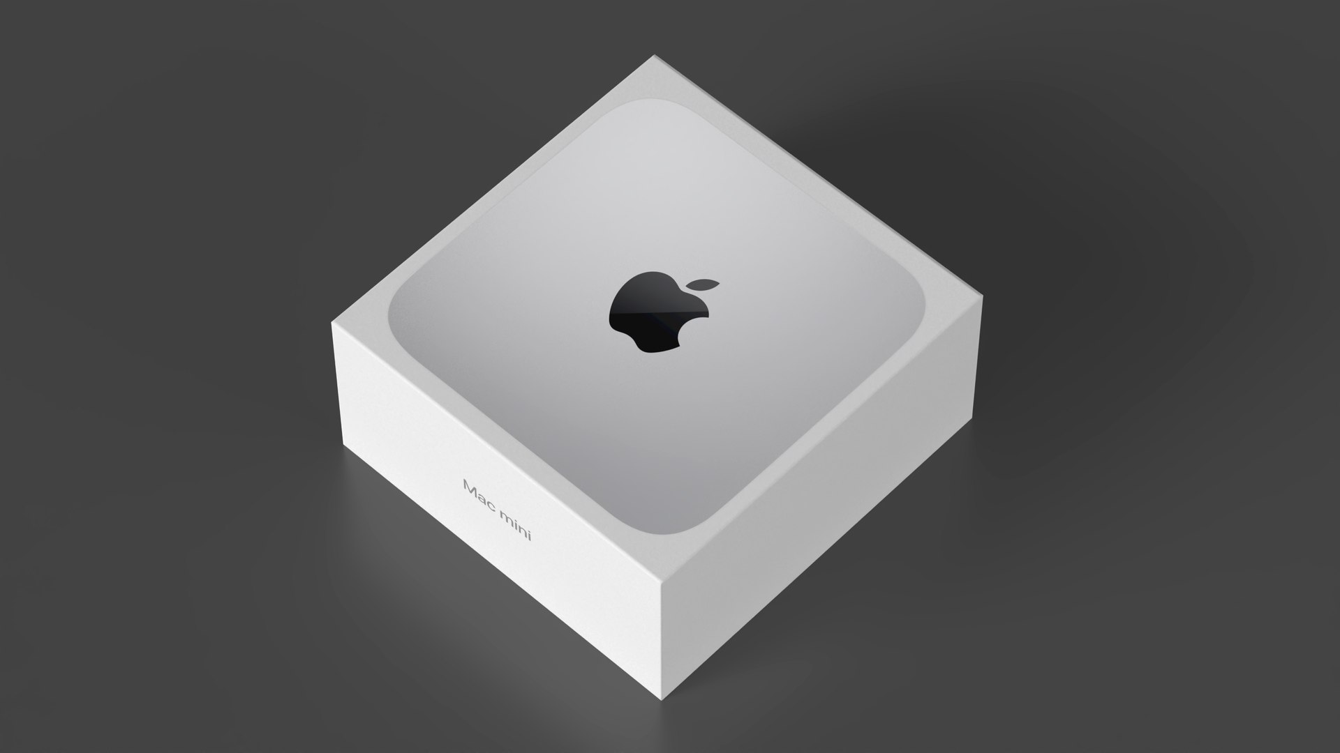 Apple Mac Mini Packaging Box Model - TurboSquid 2216703
