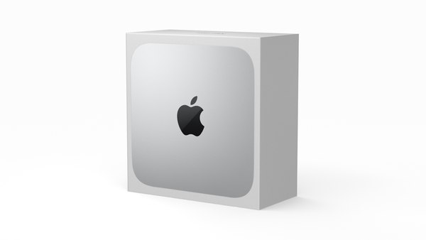 modelo 3d Caja de embalaje Apple Mac Mini - TurboSquid 2216703