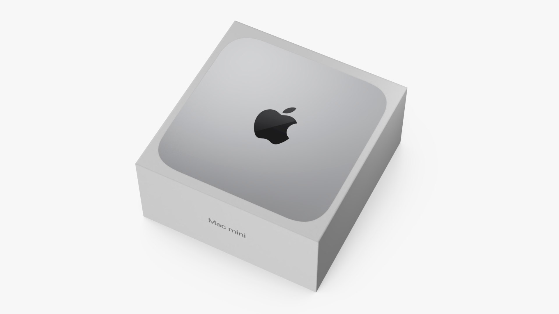 Apple Mac Mini Packaging Box Model - TurboSquid 2216703