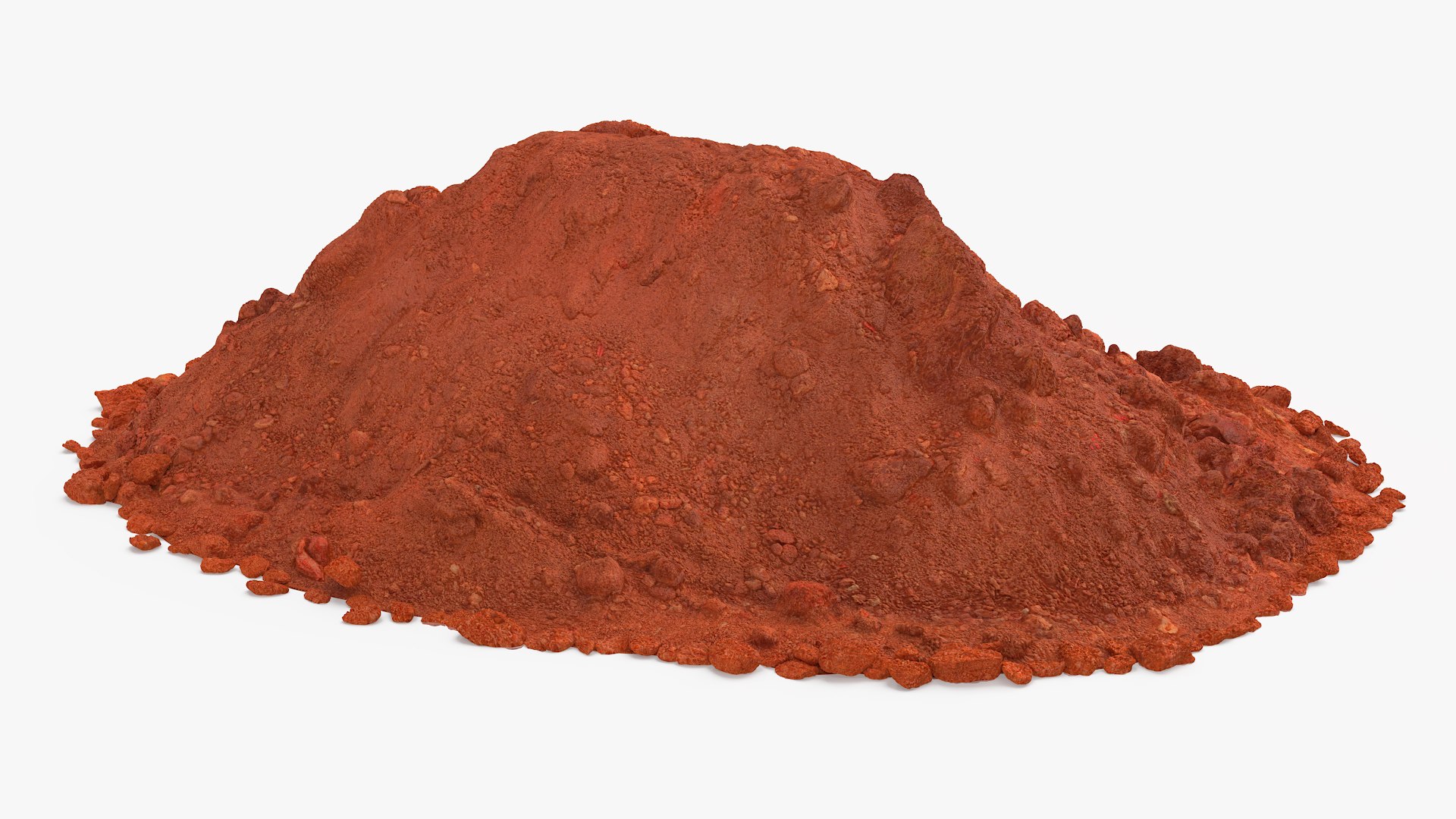 3D Pile Of Red Mars Soil Model - TurboSquid 2374030