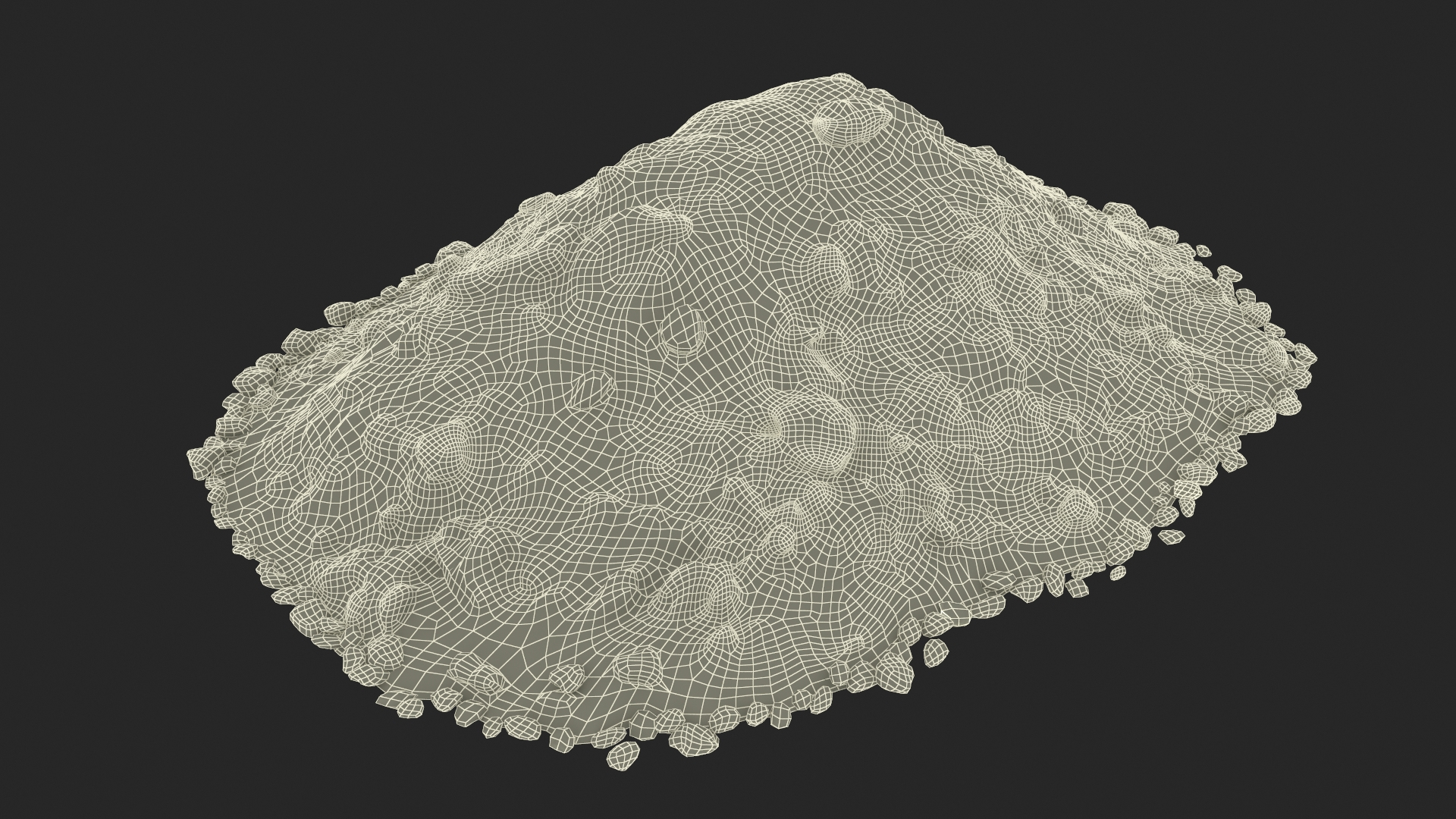 3D Pile Of Red Mars Soil Model - TurboSquid 2374030