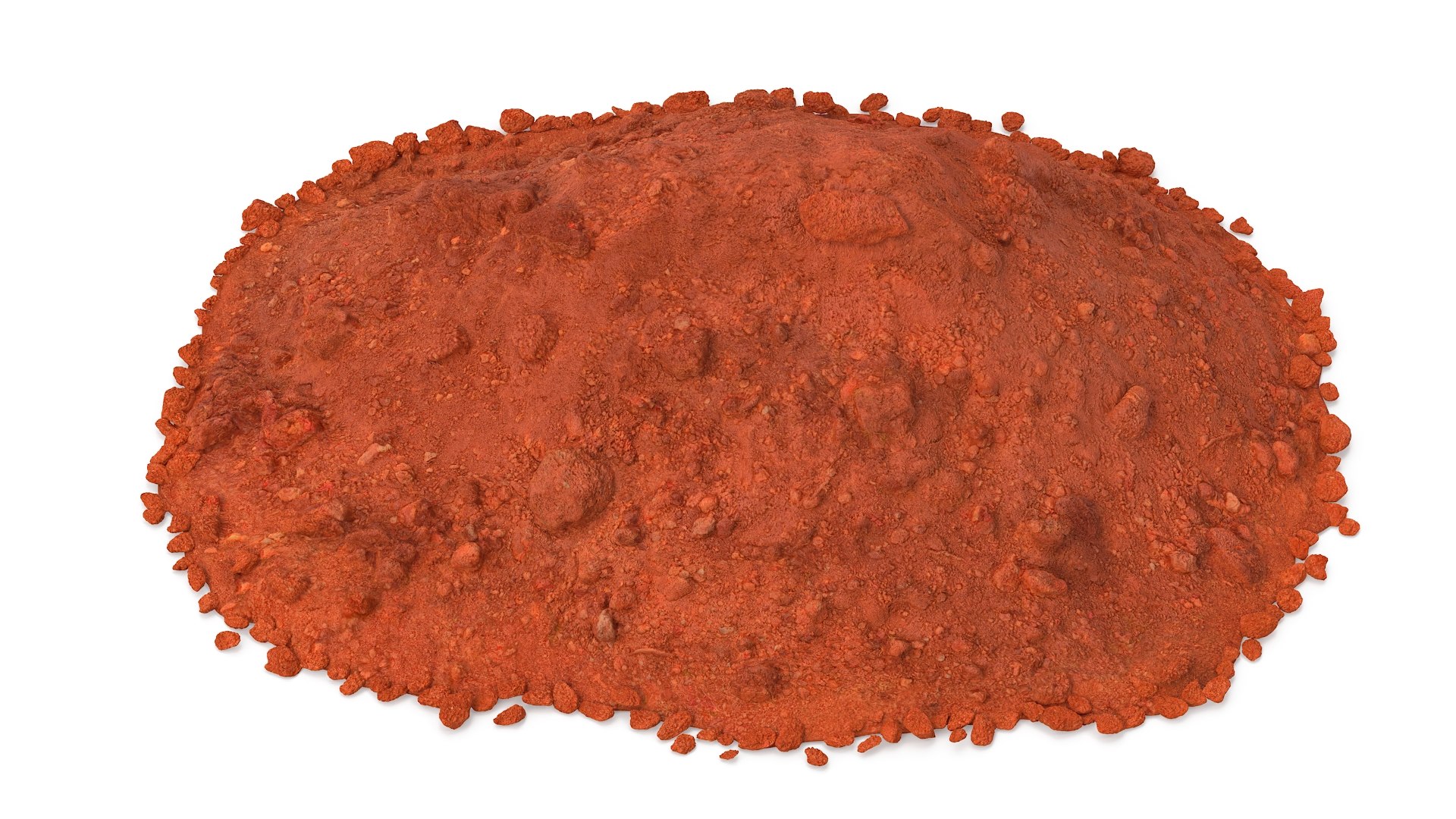 3D Pile Of Red Mars Soil Model - TurboSquid 2374030