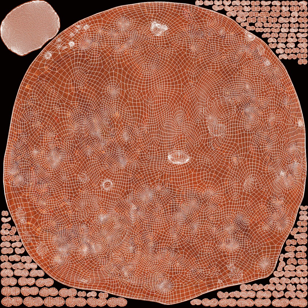 3D Pile Of Red Mars Soil Model - TurboSquid 2374030