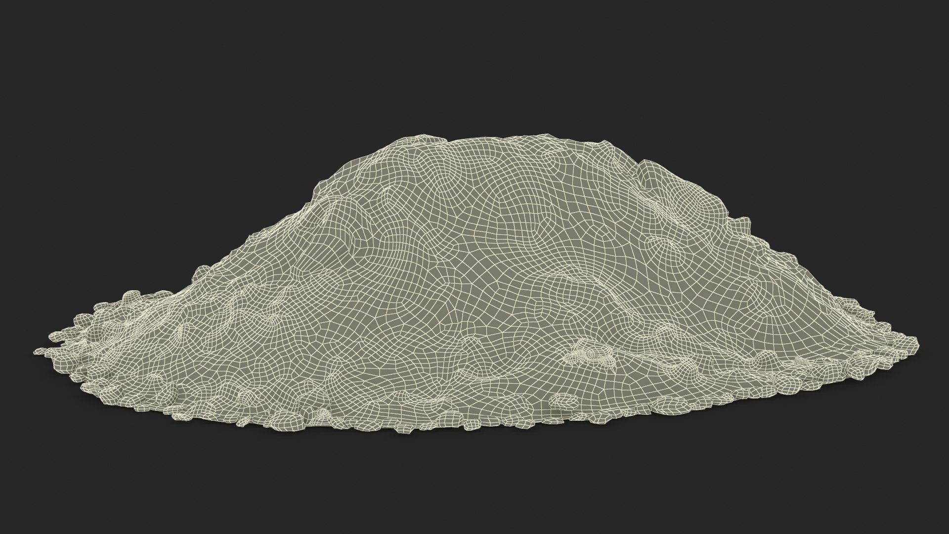 3D Pile Of Red Mars Soil Model - TurboSquid 2374030