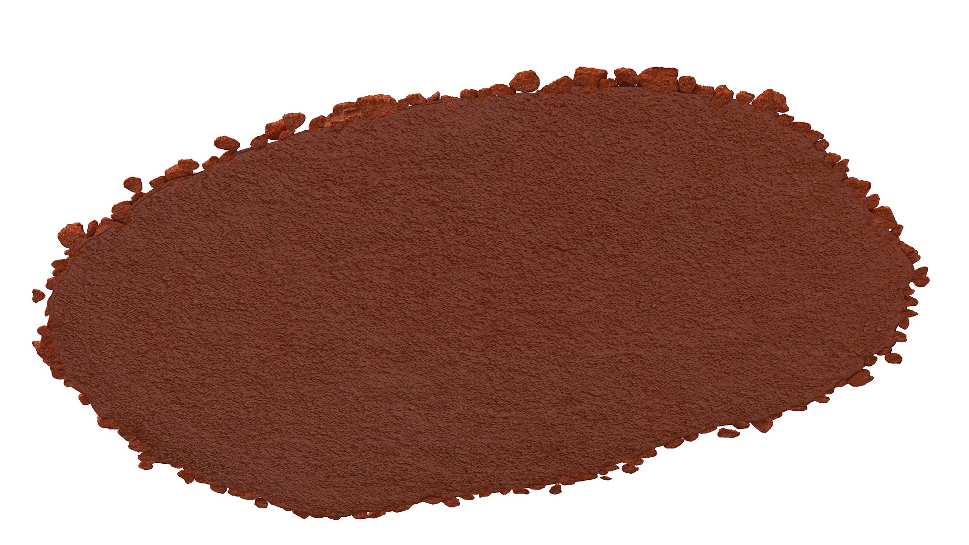 3D Pile Of Red Mars Soil Model - TurboSquid 2374030