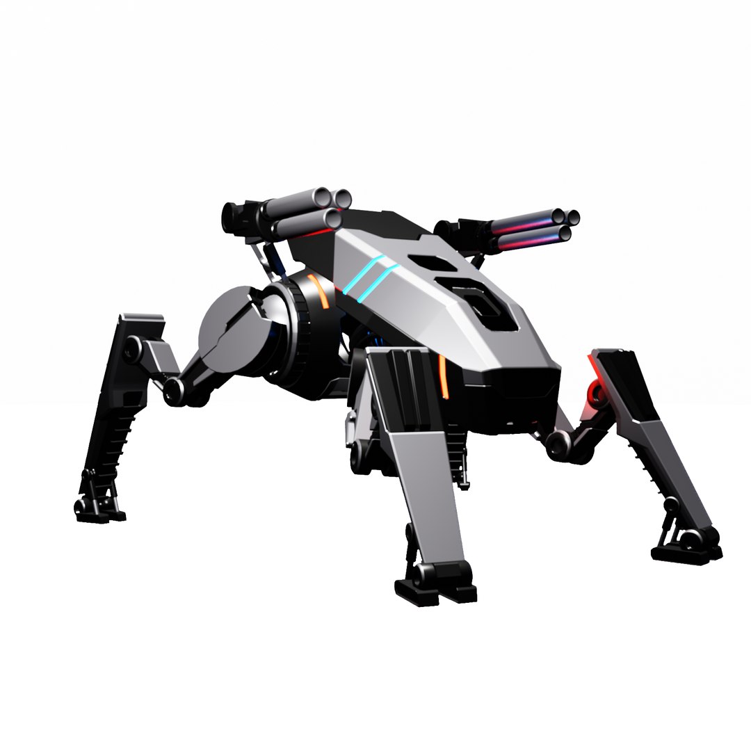Combat Robot 3D - TurboSquid 1852798