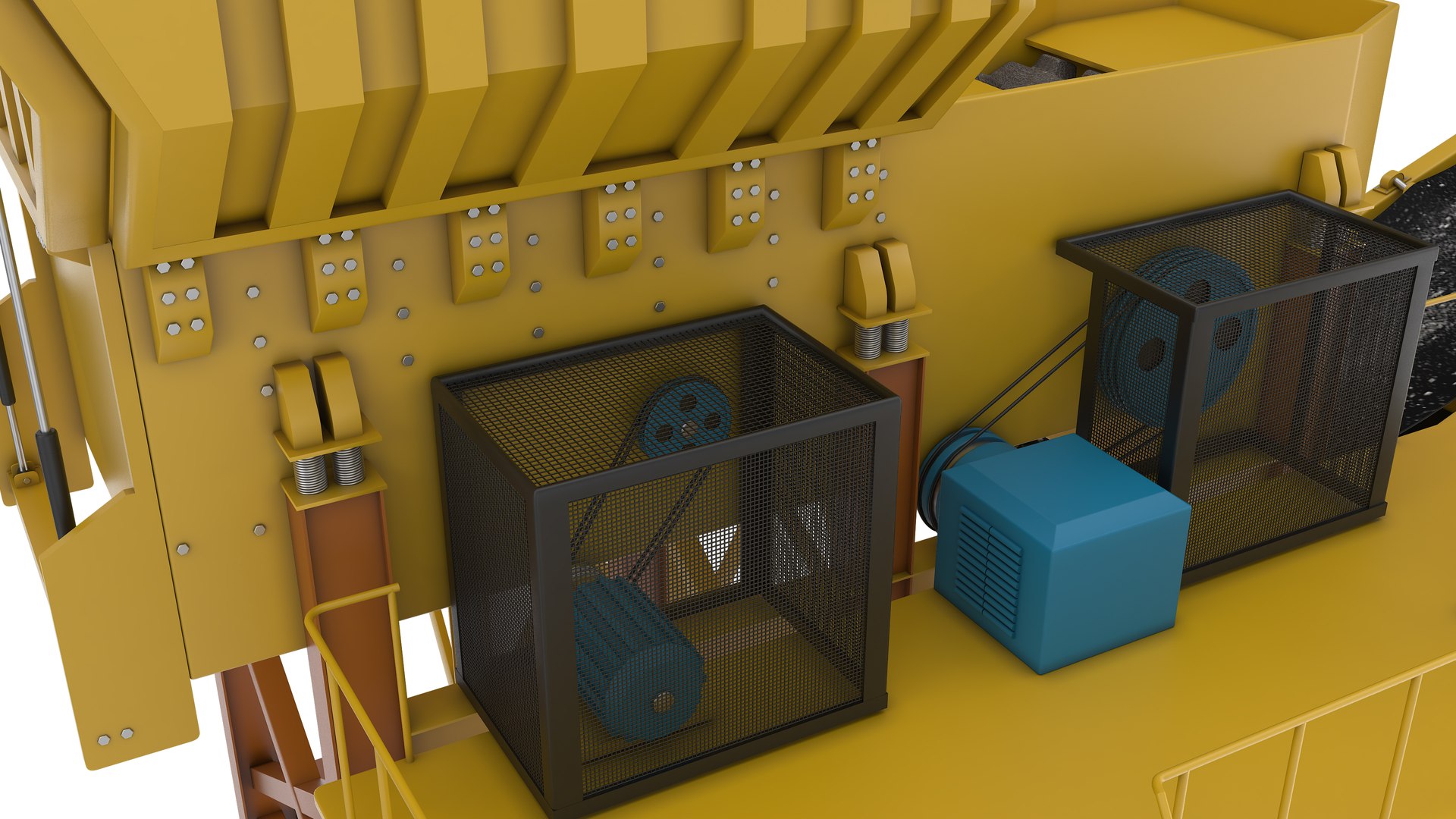 3D Model Stone Crusher - TurboSquid 2207365