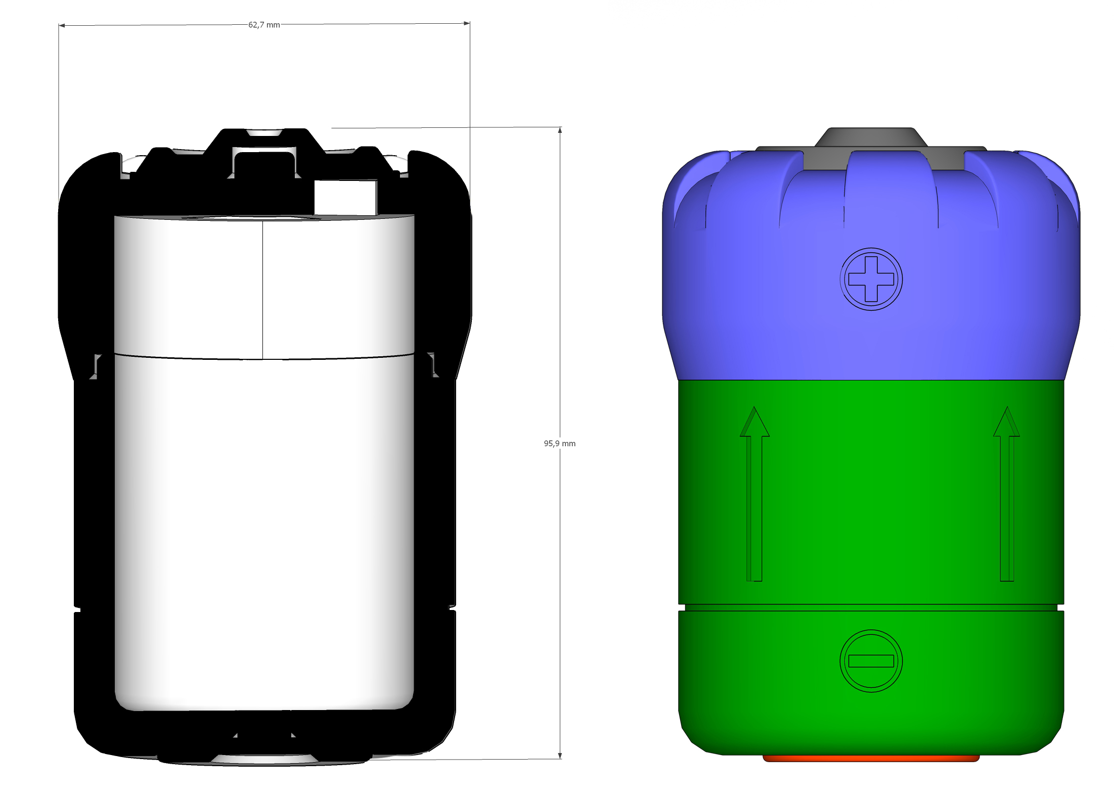 3D battery fallout - TurboSquid 1670883