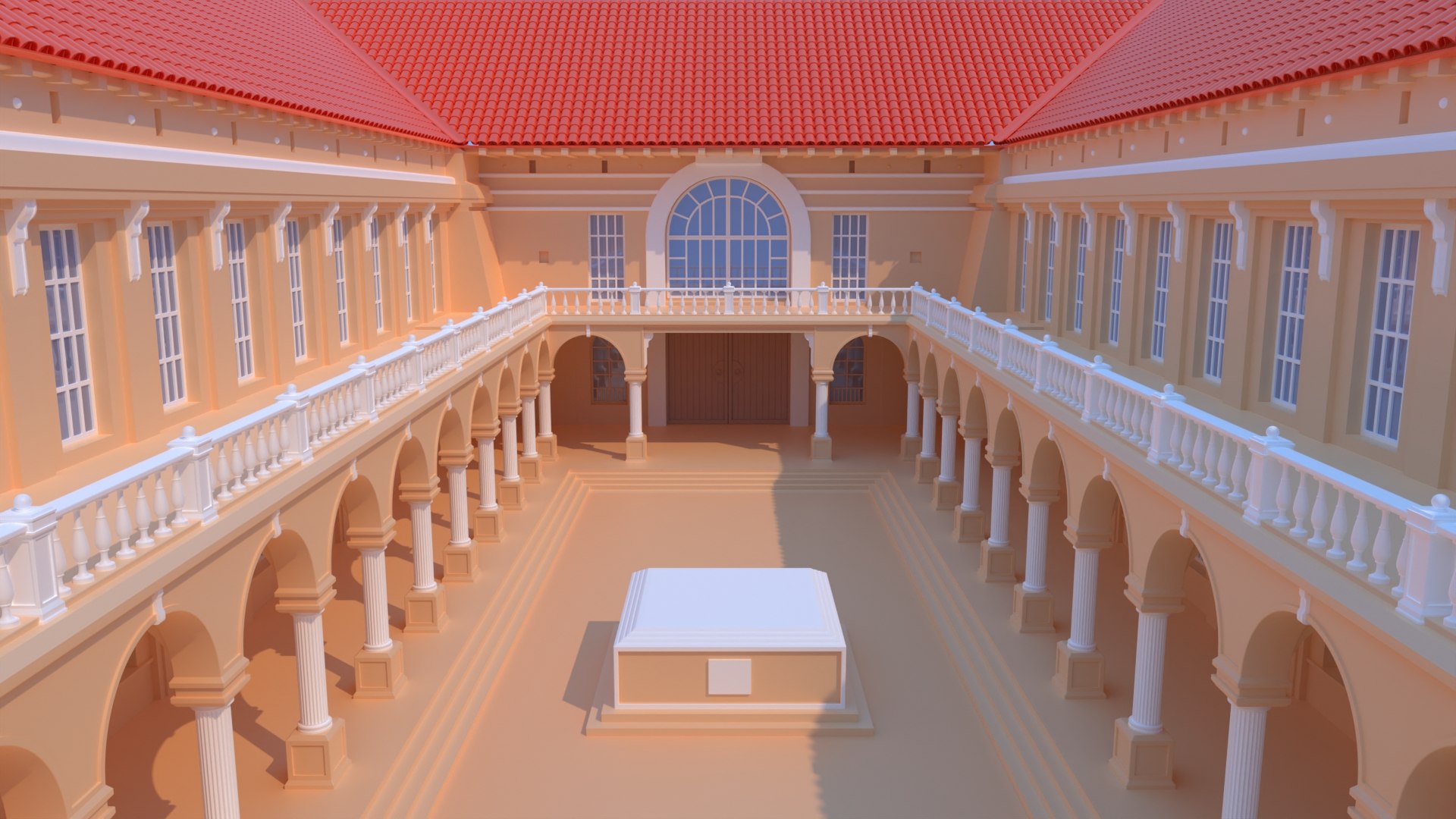 Vintage Palace Environment 3D Model 3D Model - TurboSquid 2213878