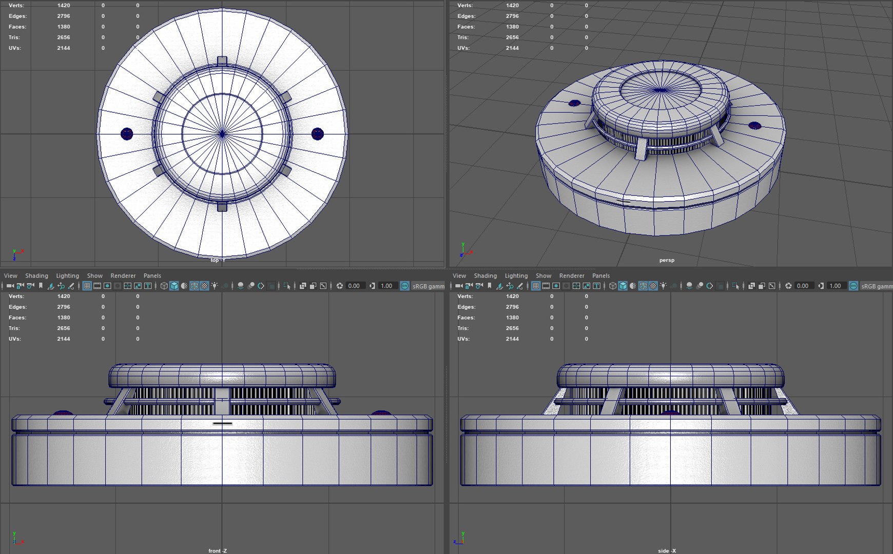 Smoke Detector 3D Model - TurboSquid 2146006