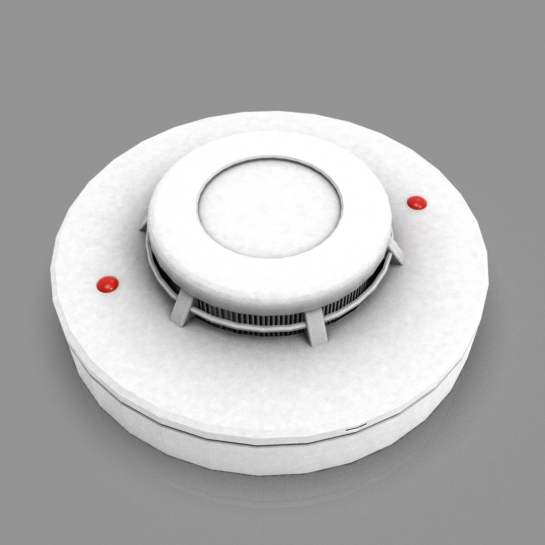 Smoke Detector 3D Model - TurboSquid 2146006