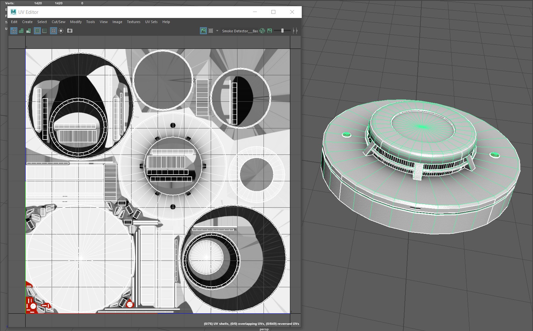 Smoke Detector 3D Model - TurboSquid 2146006
