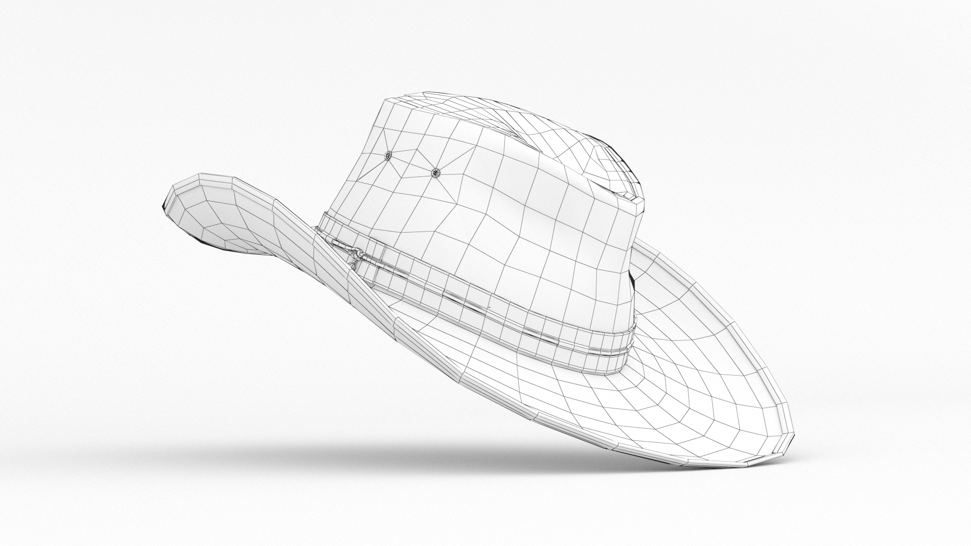 Cowboy Hat Model - TurboSquid 1953629