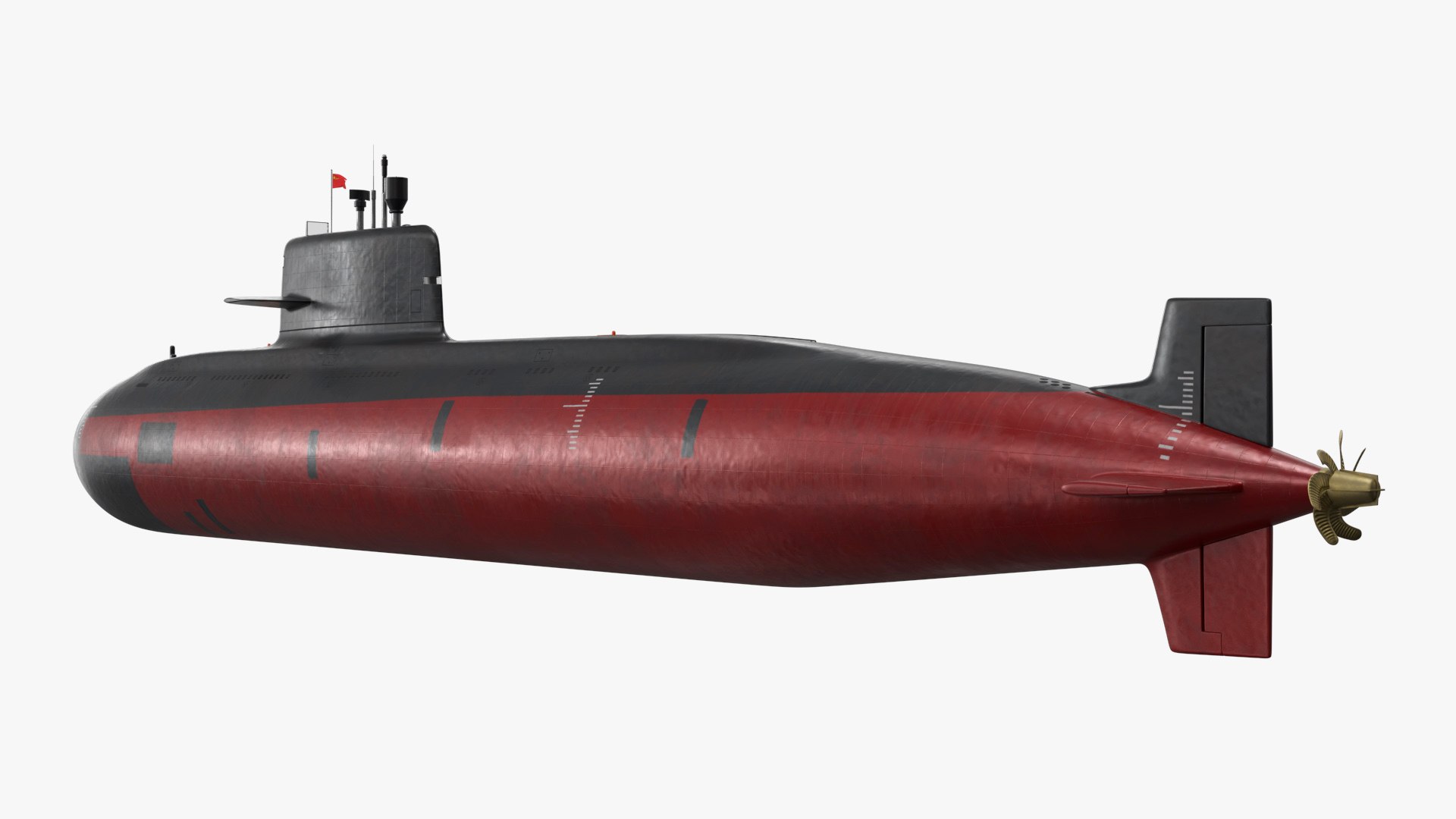 Yuan-Class Military Submarine Type 039A Rigged For Maya 3D - TurboSquid ...