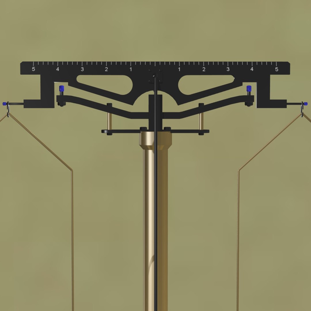 Antique Balance Beam Scale 3ds