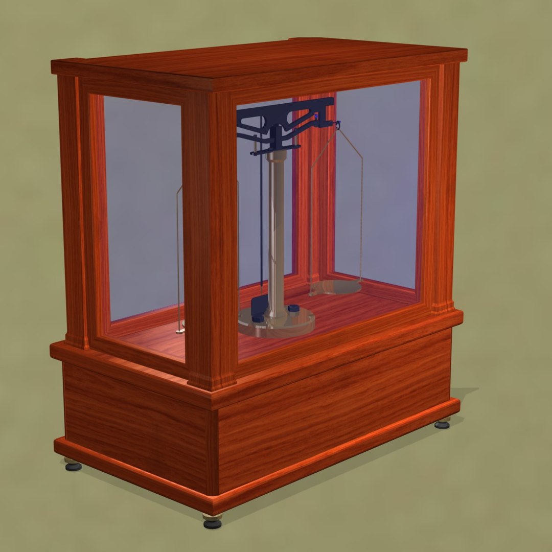 Antique Balance Beam Scale 3ds