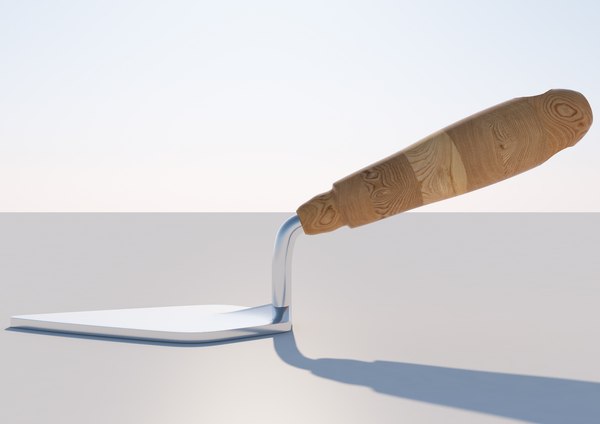 3d model trowel