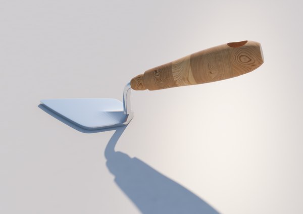 3d model trowel