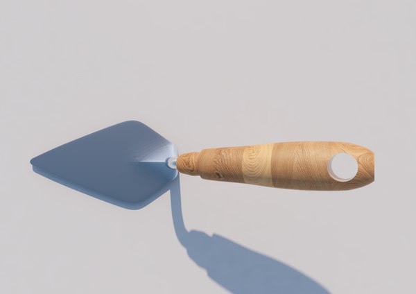 3d model trowel
