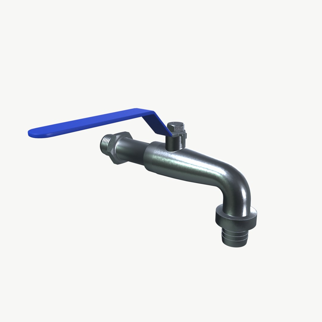 3D Water Tap Model - TurboSquid 2398495