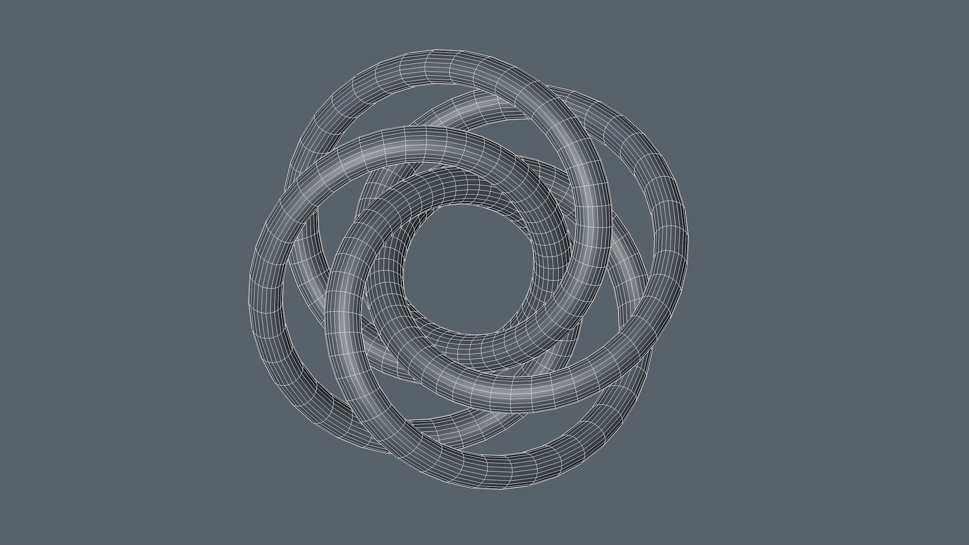 3D torus knot - TurboSquid 1327265