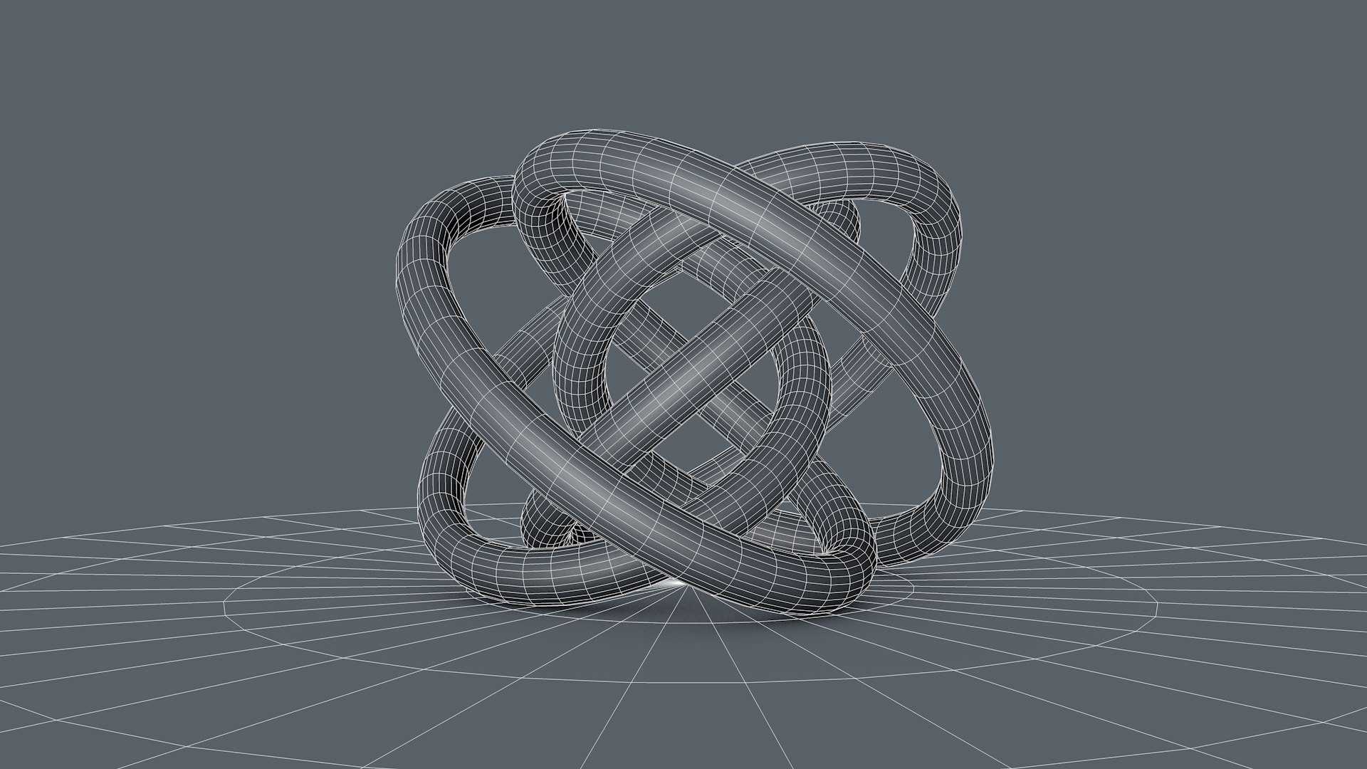 3D torus knot - TurboSquid 1327265