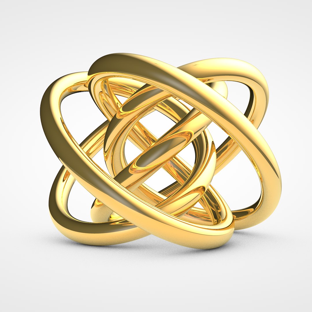 3D torus knot - TurboSquid 1327265