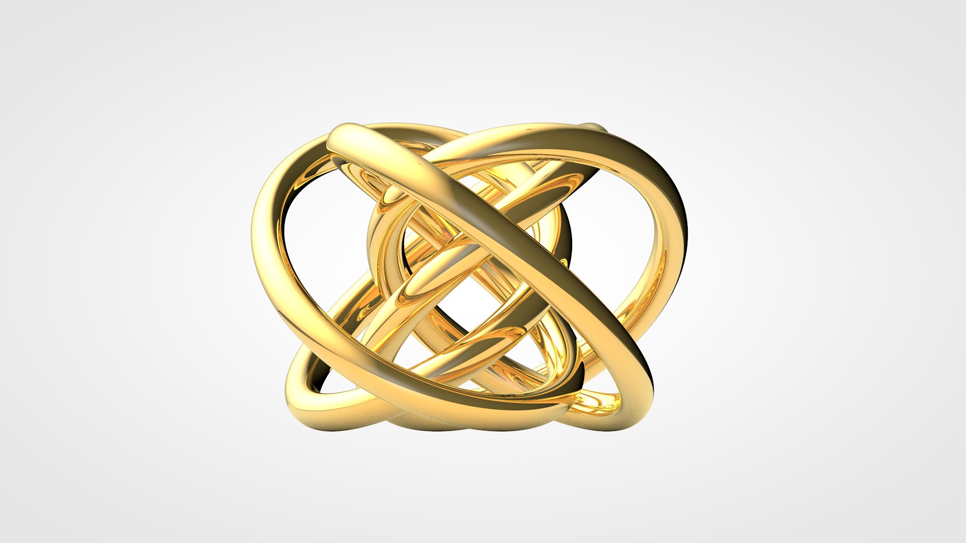 3D torus knot - TurboSquid 1327265