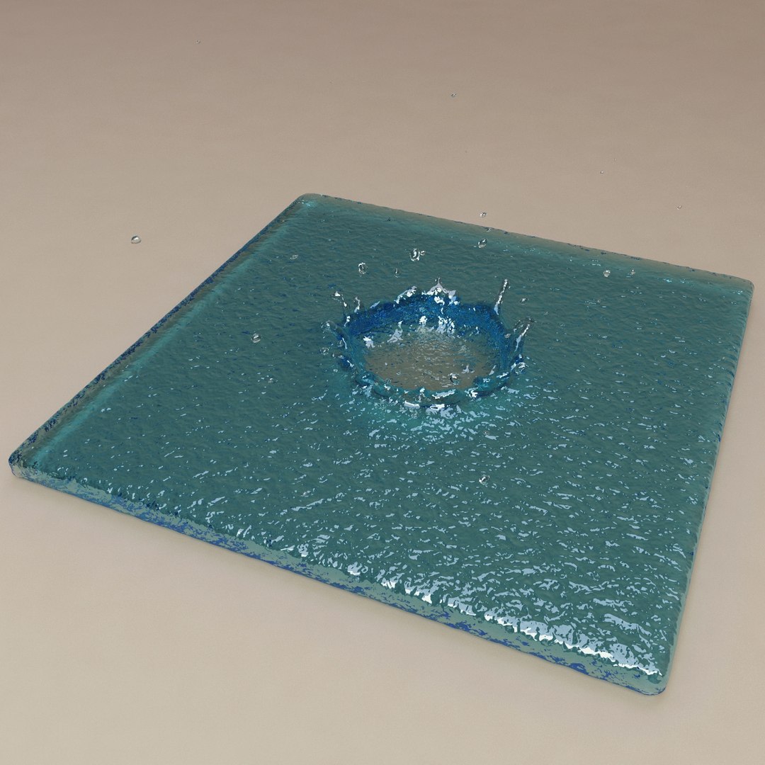 Water Drop V3 3d Model